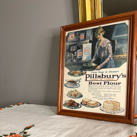 Pillsbury | Art | Pillsburys Best Flour Ad 92s | Poshmark